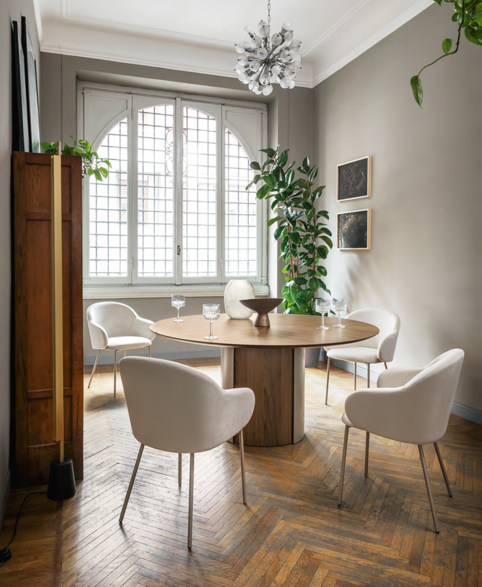 YOROI - ROUND DINING TABLE – Calligaris República Dominicana