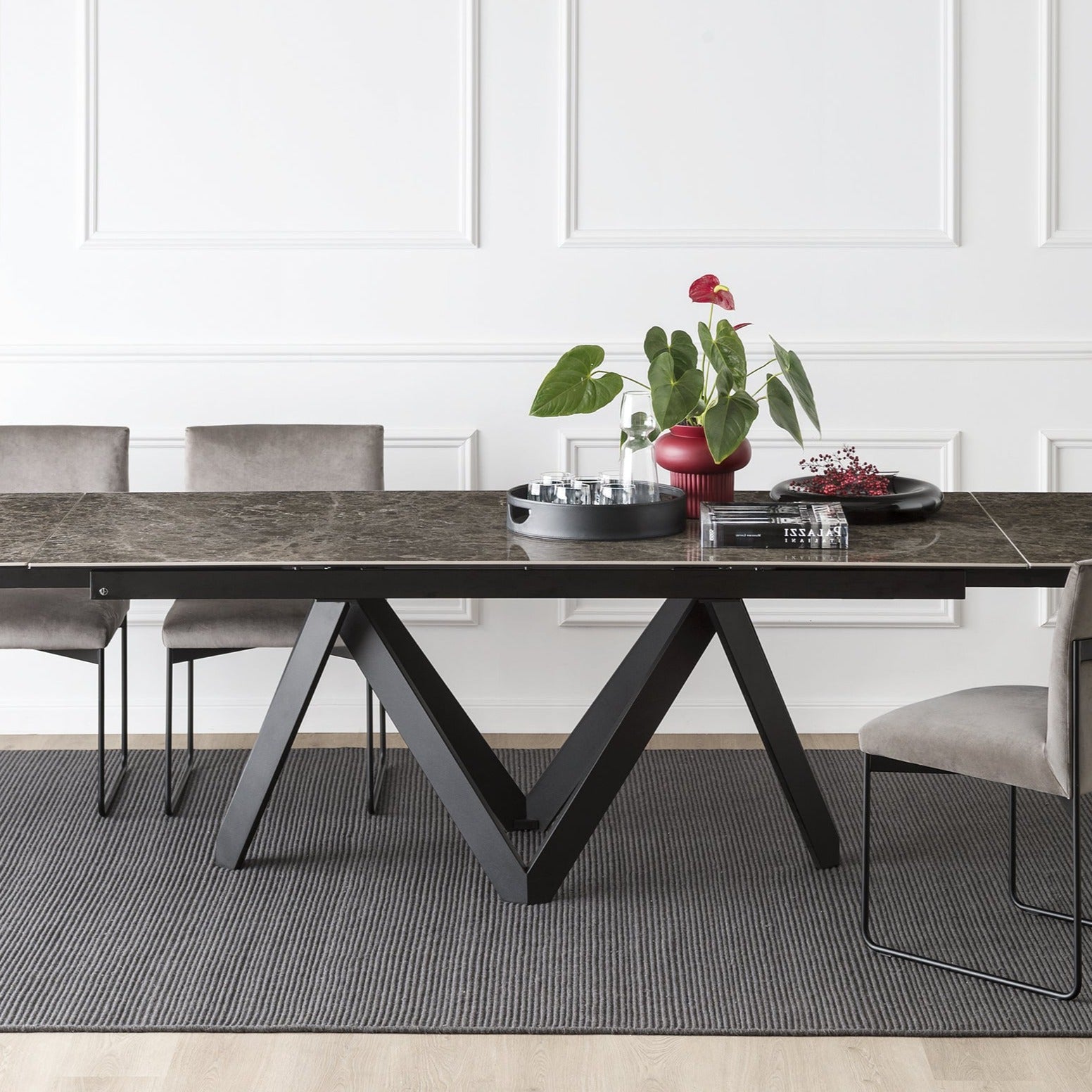 CARTESIO - EXTENDABLE DINING TABLE – Calligaris República Dominicana
